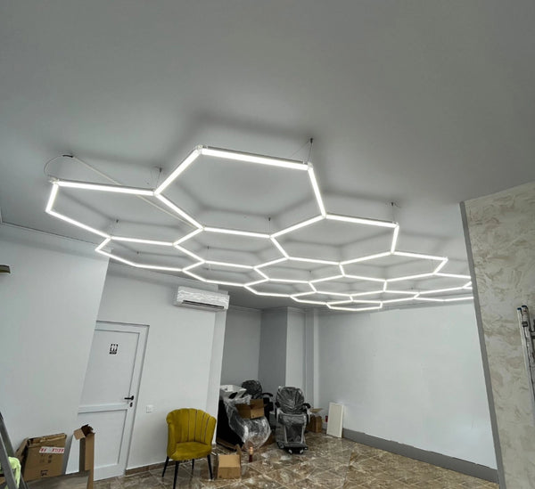Hexagon Lighting 8 Grid Design – HEXLUM