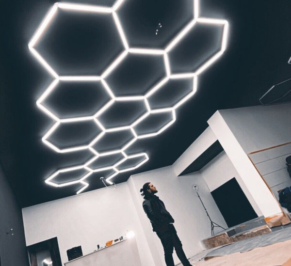 Hexagon Lighting 13 Grid Design – HEXLUM